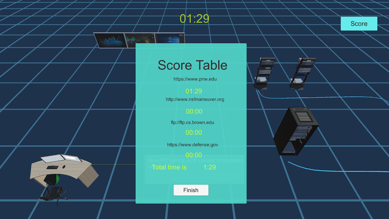Nslookup and Port Game – K-12 Cybersecurity Educations